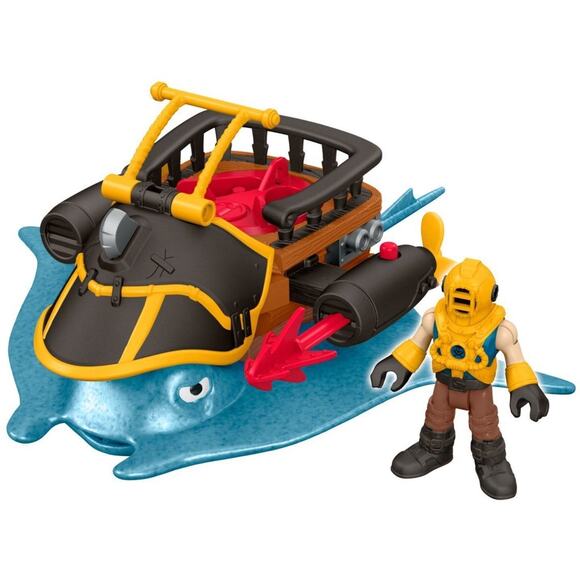 Fisher-Price | Toys | Imaginext Captain Meno And Stingray Dth43 ...